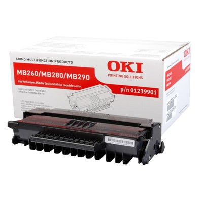 Toner Oryginalny Oki MB 260 (1239901) (Czarny) - sklep